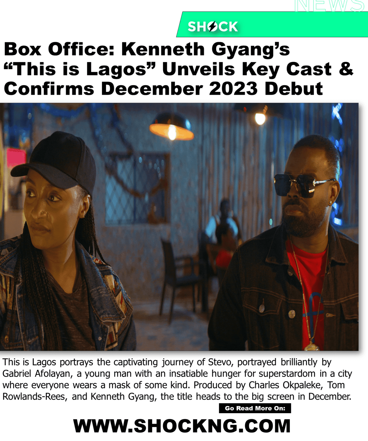 Kenneth Gyang’s “This is Lagos” Unveils Key Cast & Confirms December ...