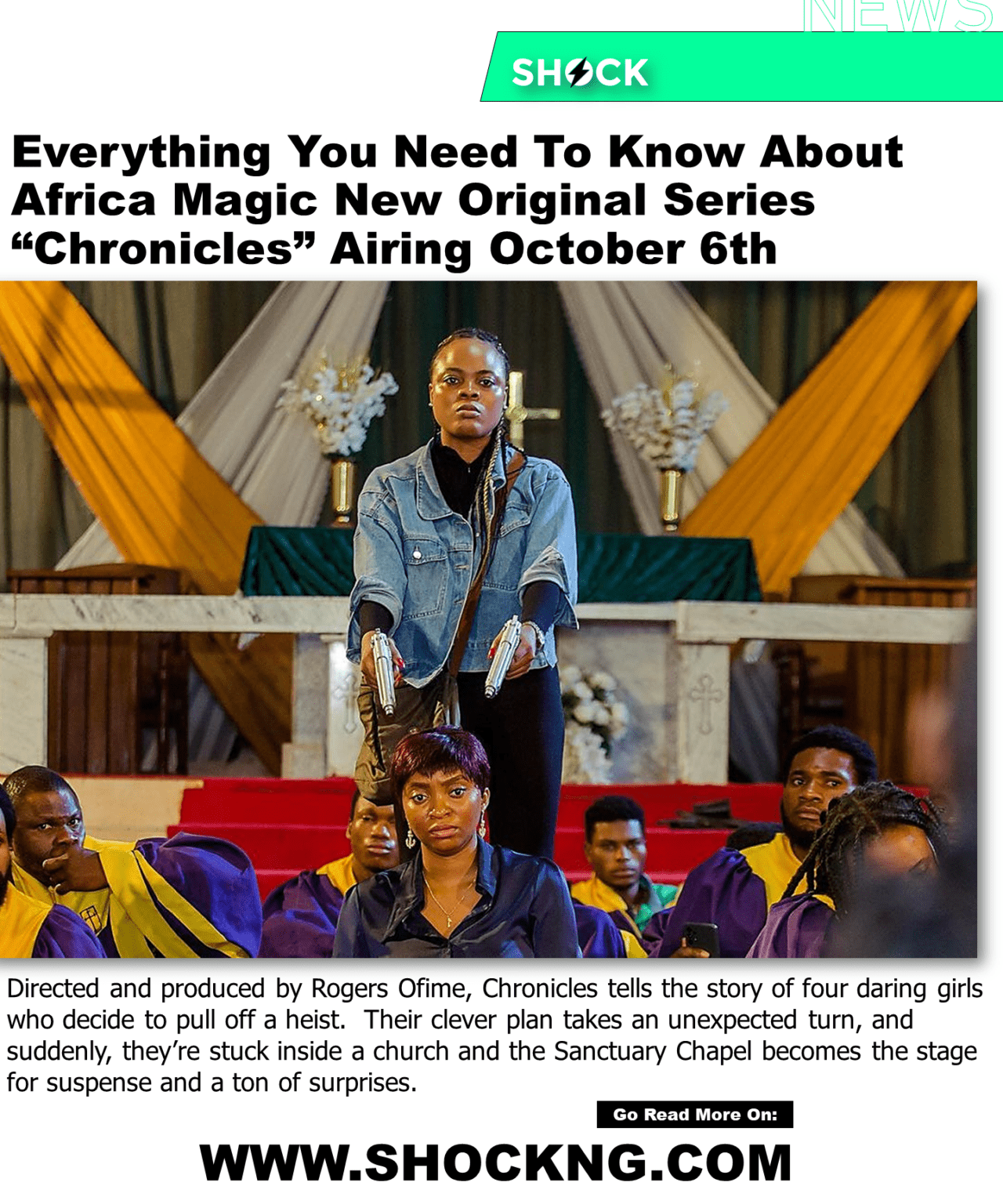 Meet The Key Cast of Africa Magic's "Chronicles" - ShockNG