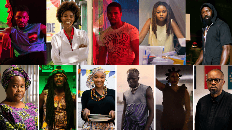 Meet the Cast of Slum King - Tobi Bakre, Teniola Aladese, Gideon Okeke ...