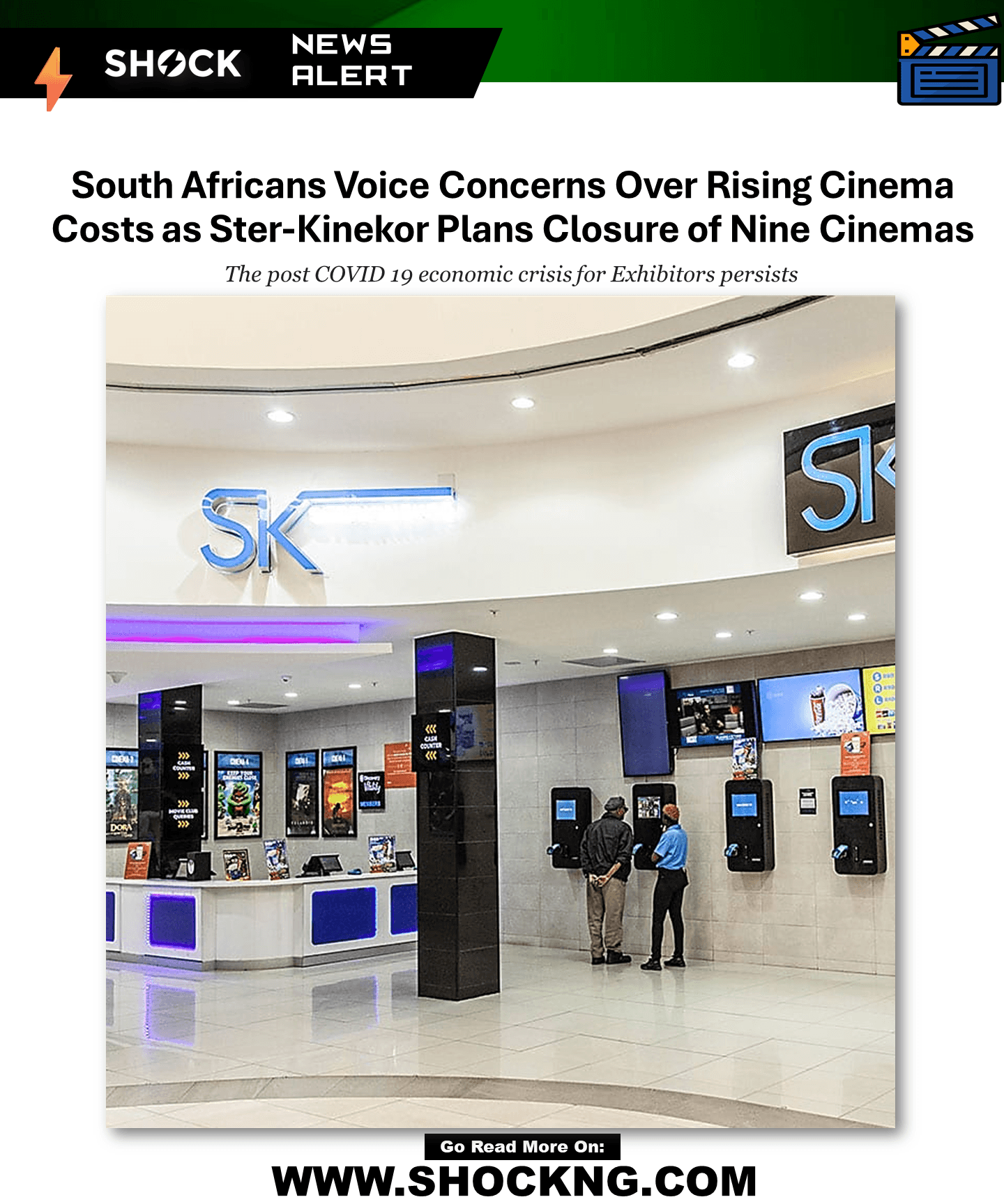 South Africans Voice Concerns Over Rising Cinema Costs as Ster-Kinekor ...