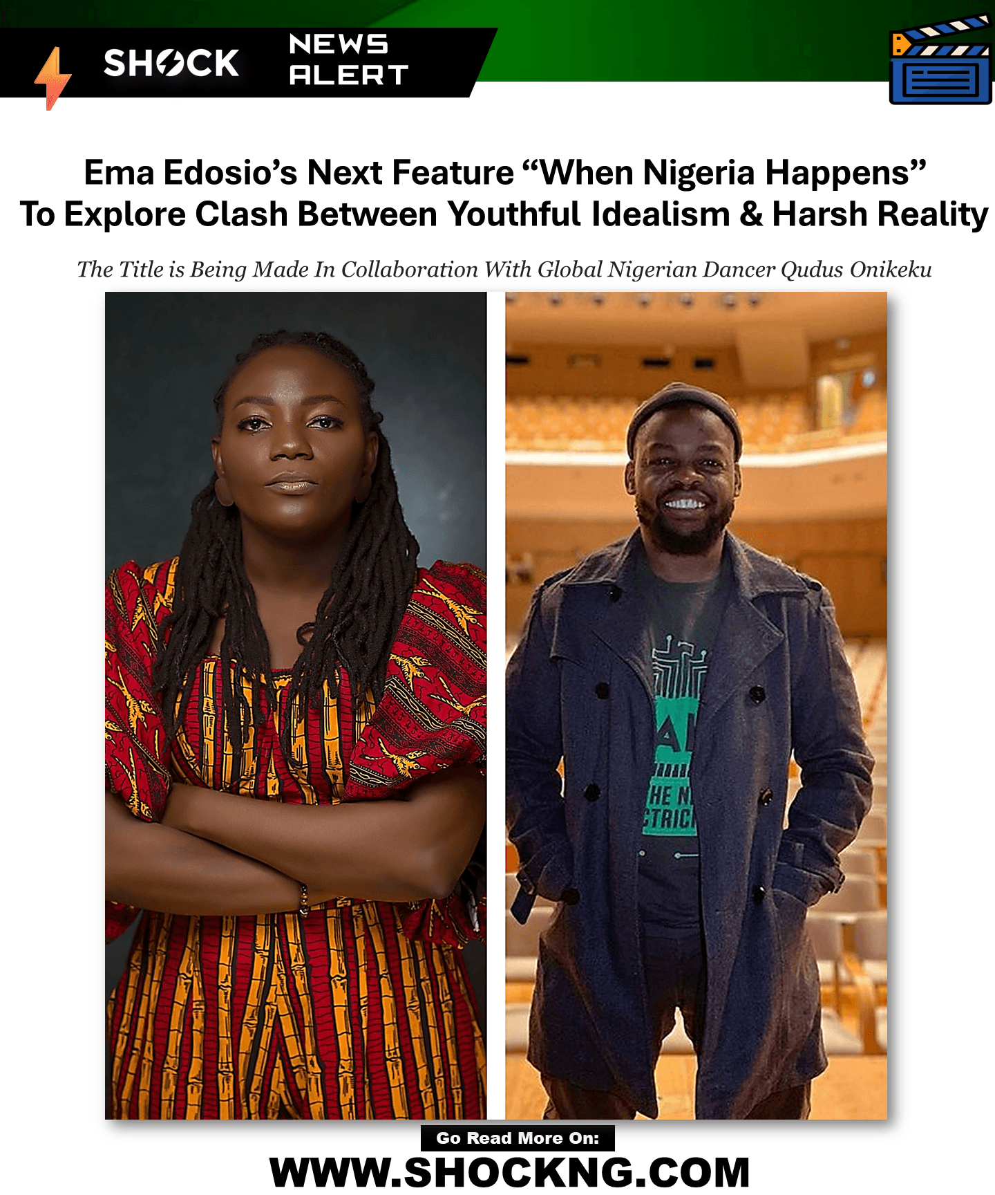 Ema Edosio’s “When Nigeria Happens” Movie To Star Alex Usifo, Dakore ...