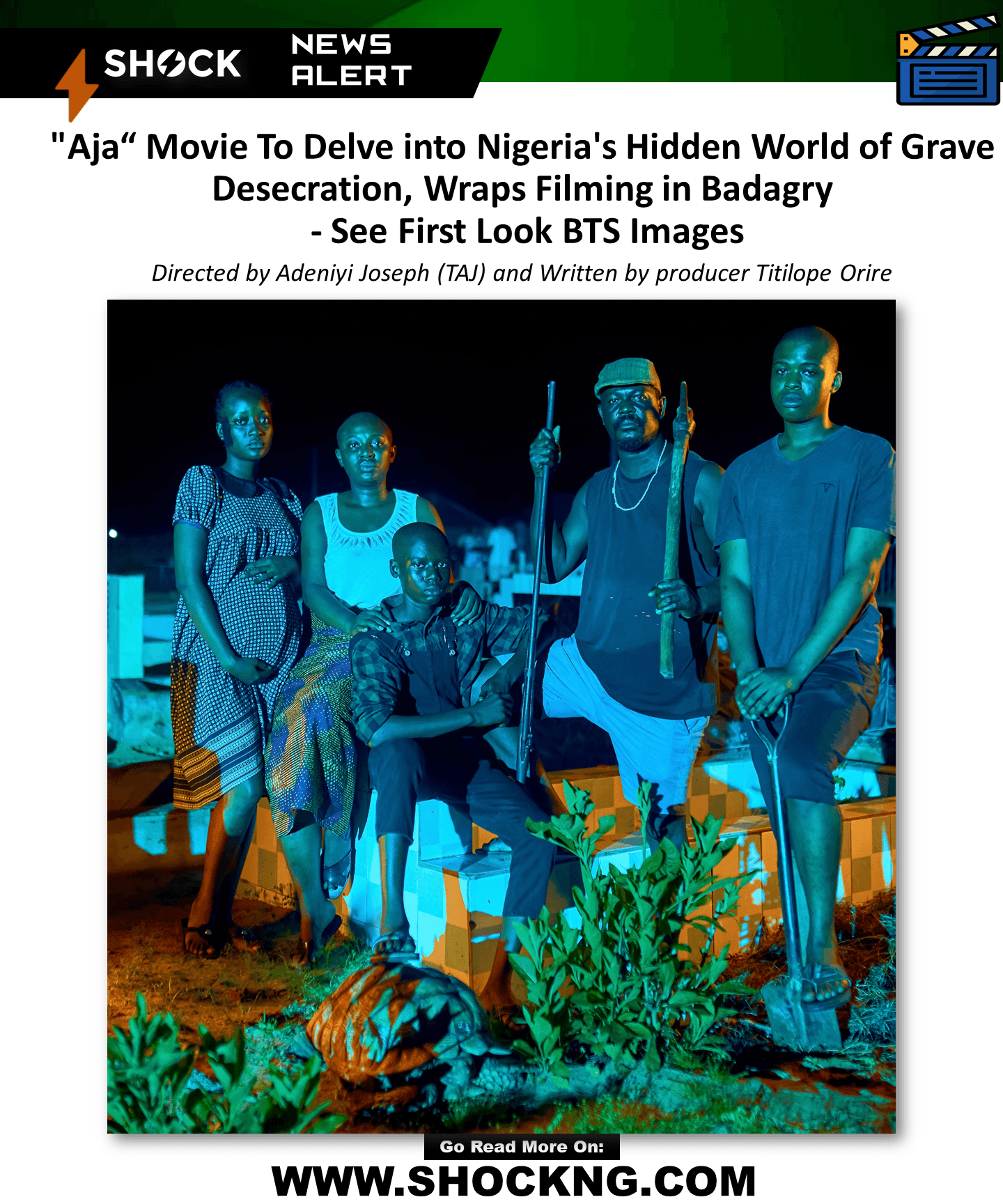 "Aja" Delves into Nigeria's Hidden World of Grave Desecration, Wraps ...