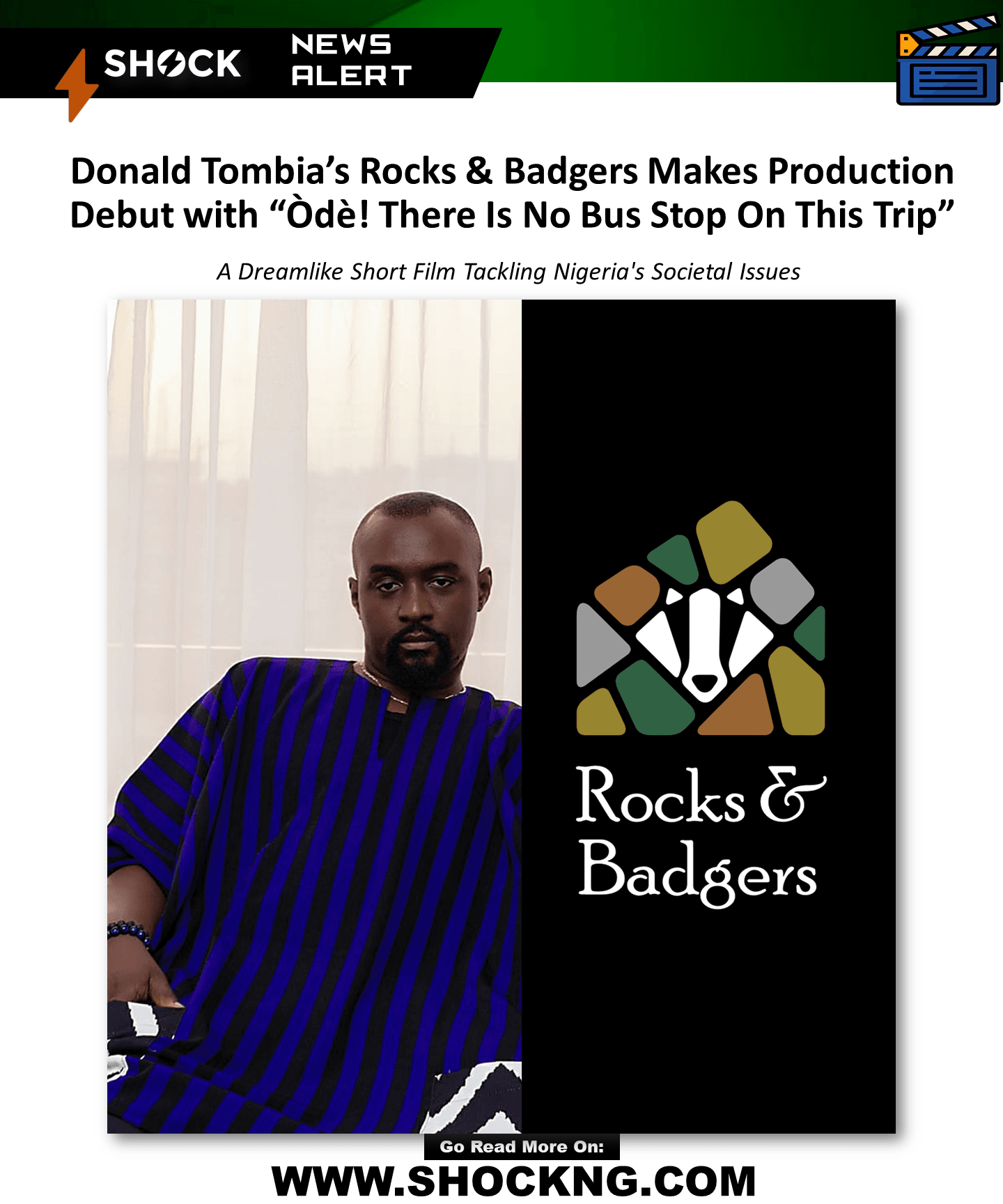 Donald Tombia's R&B Makes Production Debut with "Òdè! There Is No Bus ...